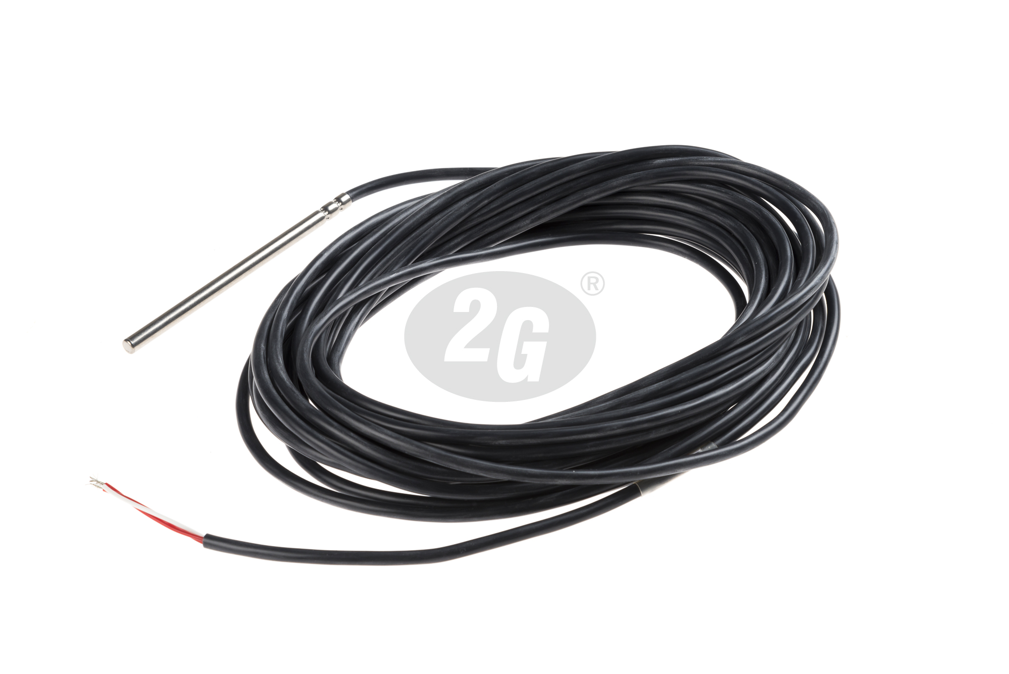 Cable Sensor PT100B 110mm, 3-conductor for protective tube 75mm ...